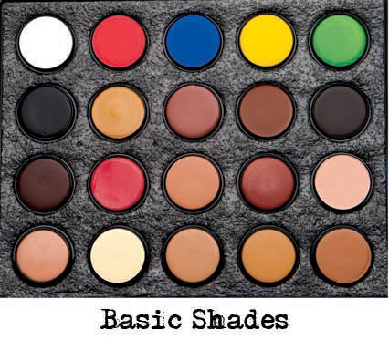 Pro F/X Rubber Mask Grease Basic Shades Palette Case. – Engineered Fear